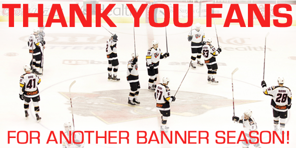 THANK YOU FANS!! - Cincinnati Cyclones