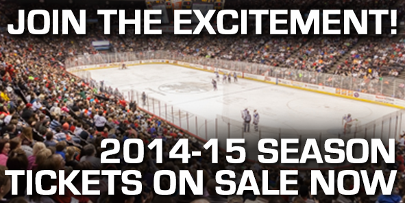 2014-15 Season Tickets On Sale NOW! - Cincinnati Cyclones
